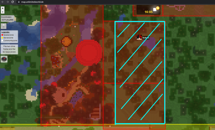 [Biomänderung] - Antrag von Tectraxx für die Zone Tectraxx#2 ...